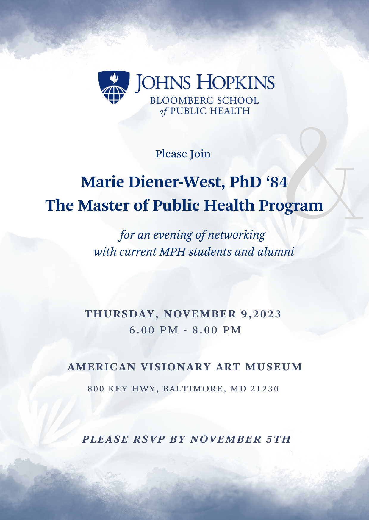 MPH Networking Event | Johns Hopkins Events